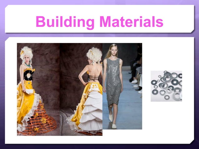 Fashion Design at The Dali: Art to Wear | Unconventional Materials | PPT