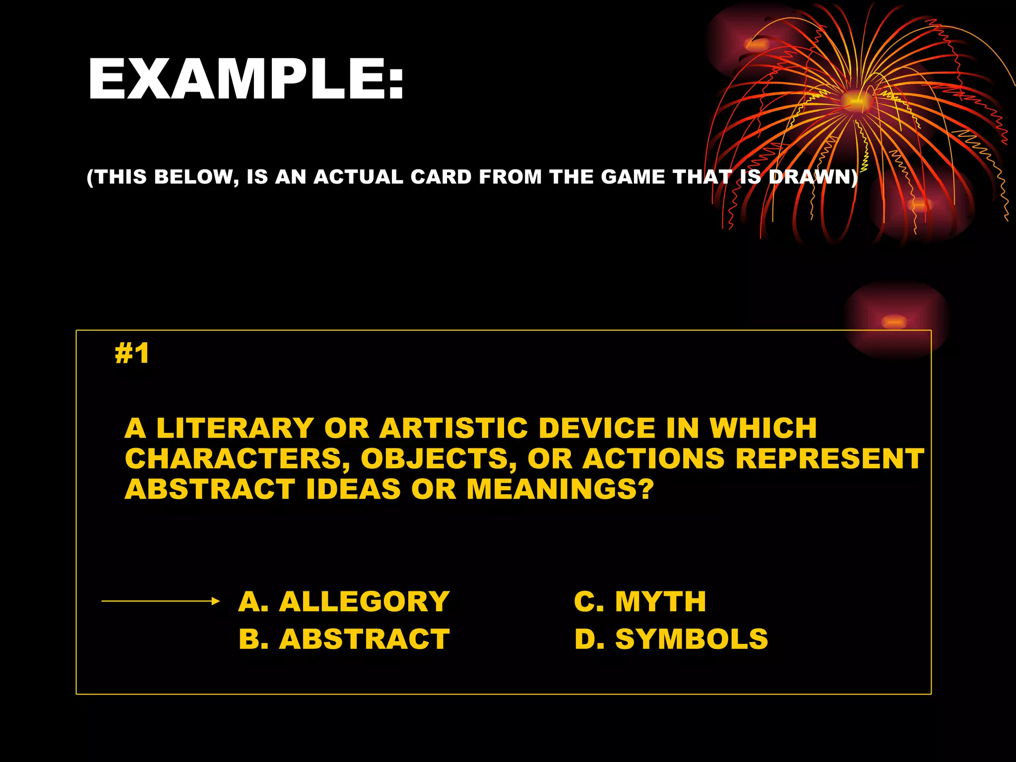 Art Vocabulary Game | PPT | Modern Art | Fine Art