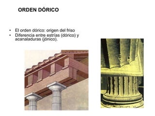 Art 01.B El Arte Griego. La Arquitectura | PPT