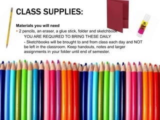 Art 1 syllabus | PPT