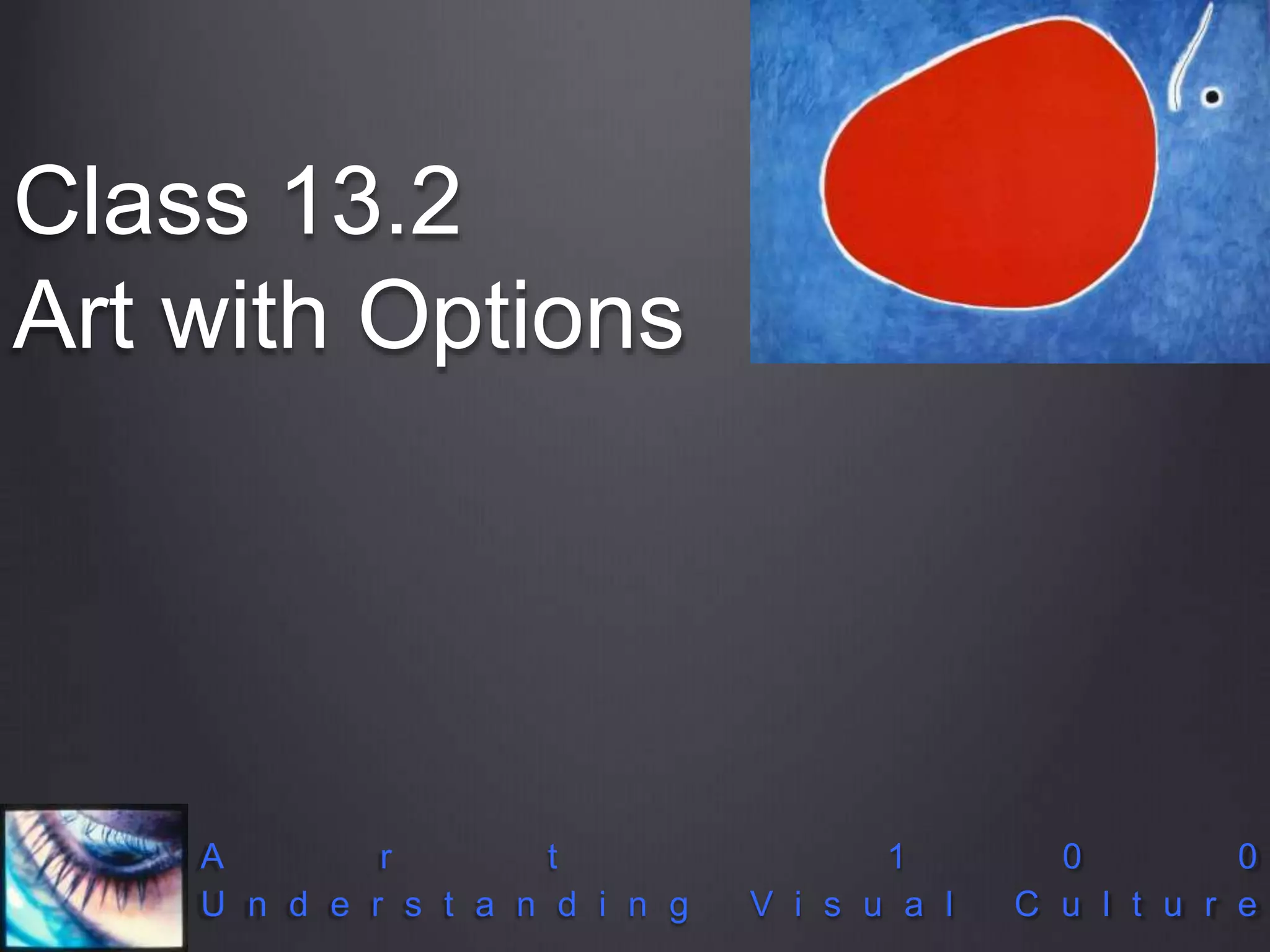 ART100_Fall2016_Class13.2 | PPT