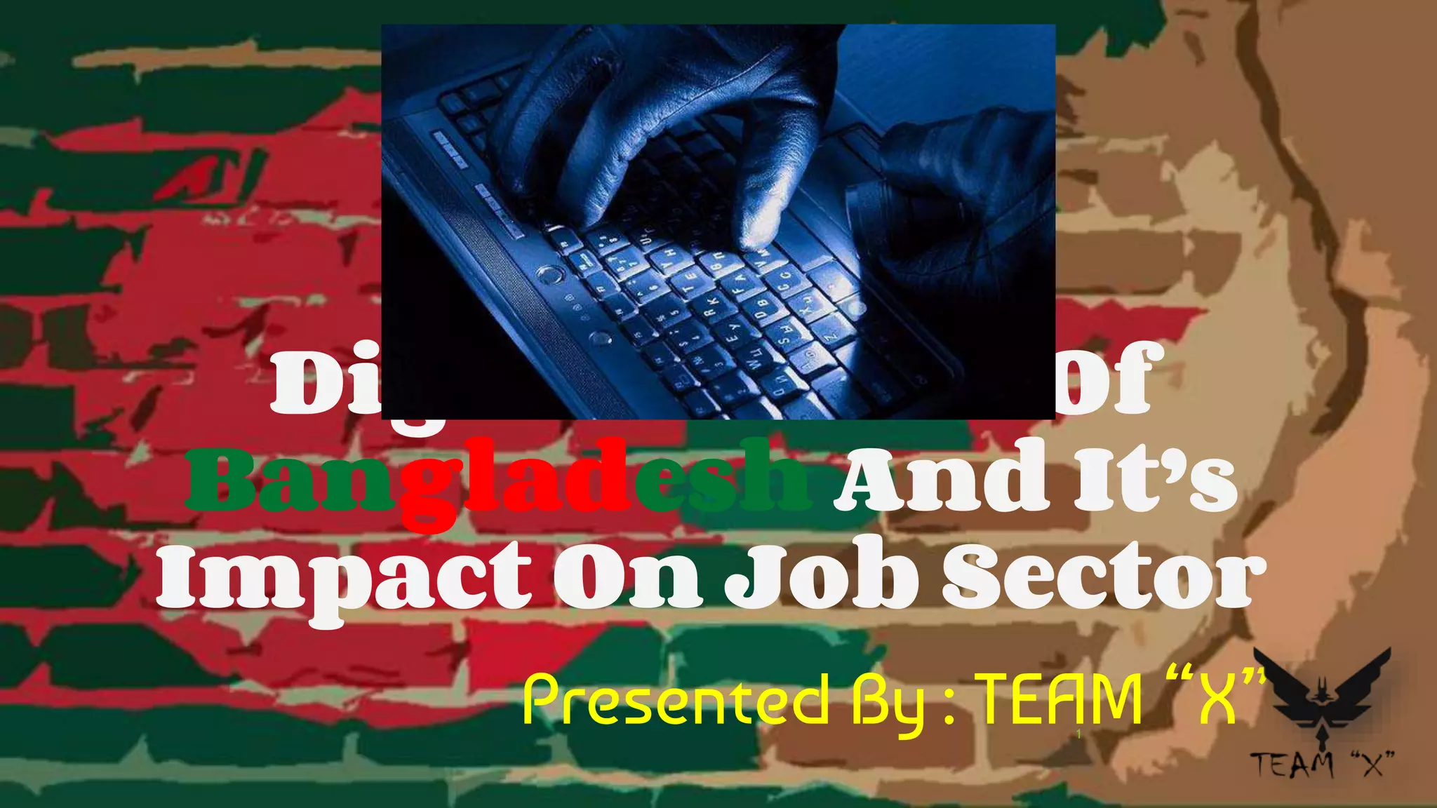 Digitalization in Bangladesh and it's impact on job sector | PPTX