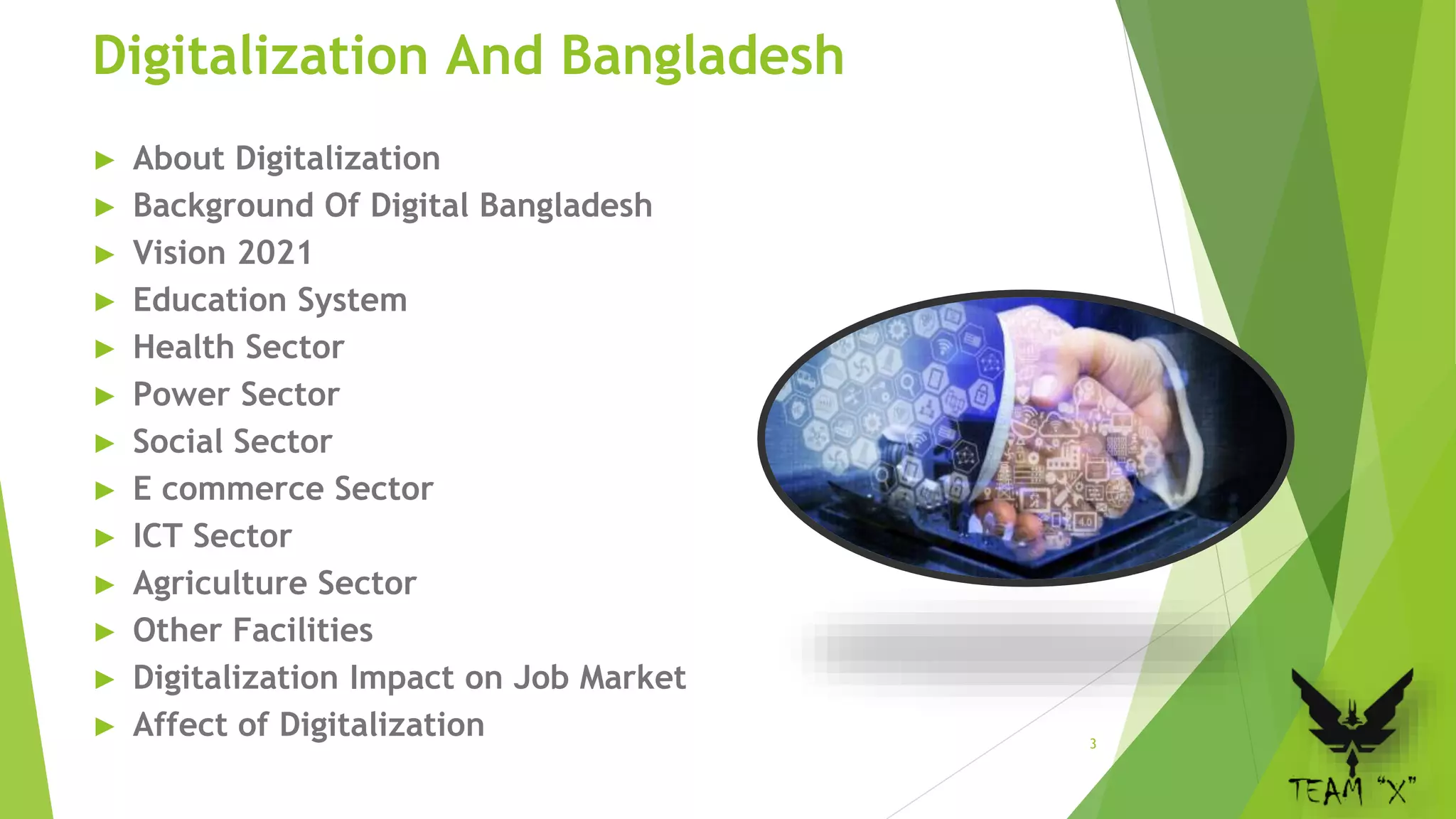 Digitalization in Bangladesh and it's impact on job sector | PPTX