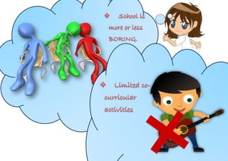 Education becoming boring. | PPT