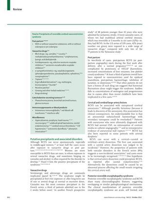 Reversible cerebral vasoconstriction syndrome. Anne Ducros | PDF