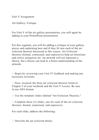 ART 1301, Art Appreciation I 1 Course Description P.docx