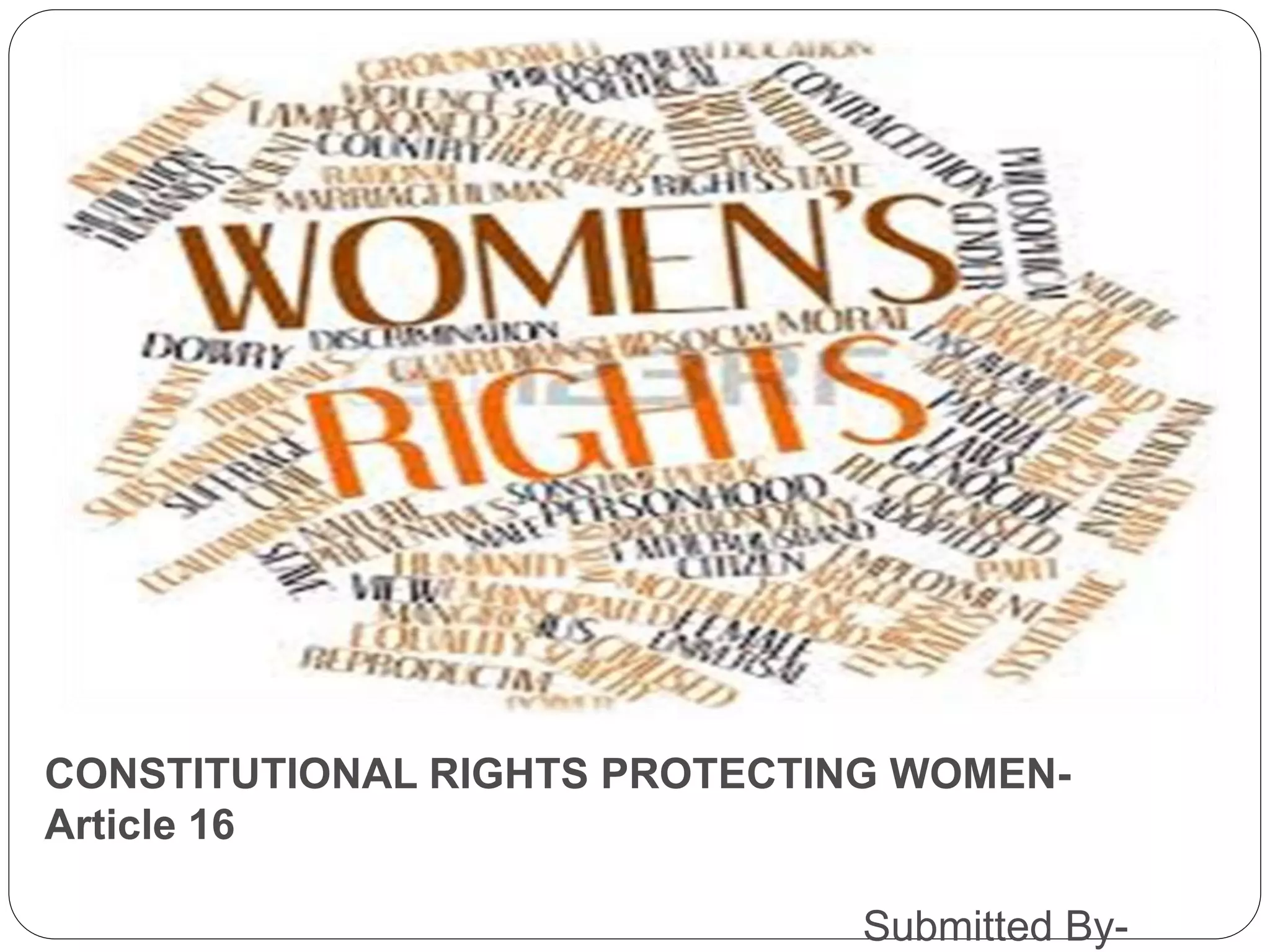 Article 16 of the constitution of india | PPTX