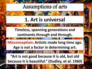What is Art: Introduction and Assumptions | PPTX