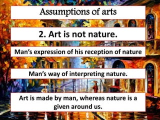 What is Art: Introduction and Assumptions | PPTX