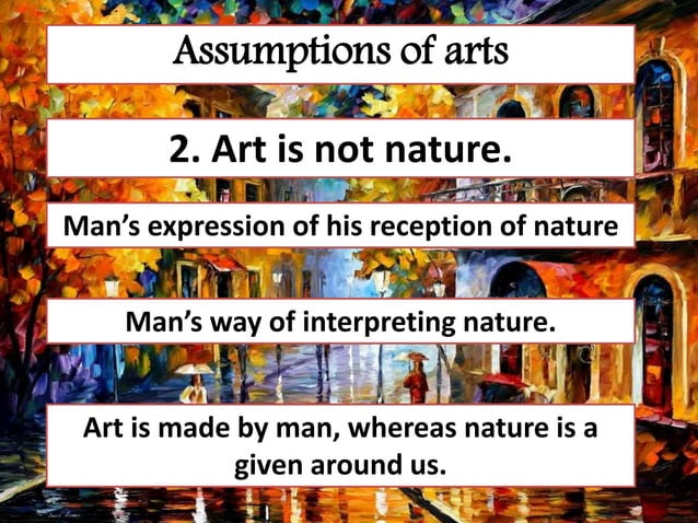What is Art: Introduction and Assumptions | PPTX