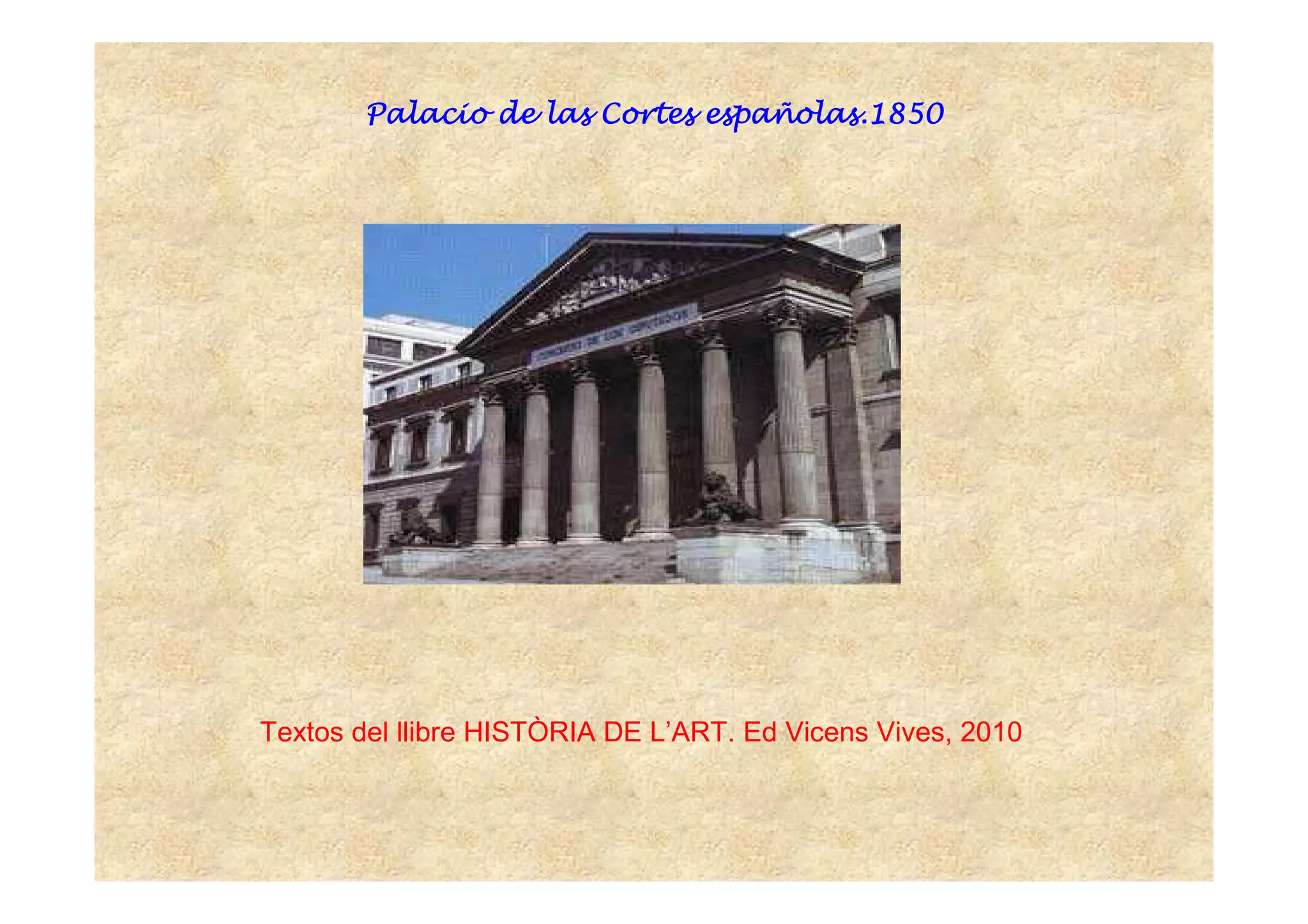 Art2 neoclassicisme. arquitectura | PDF