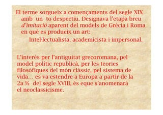 Art2 neoclassicisme. arquitectura | PDF