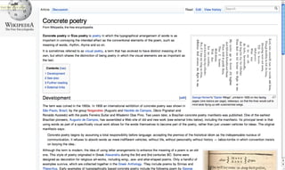 An introduction to concrete poetry | PDF