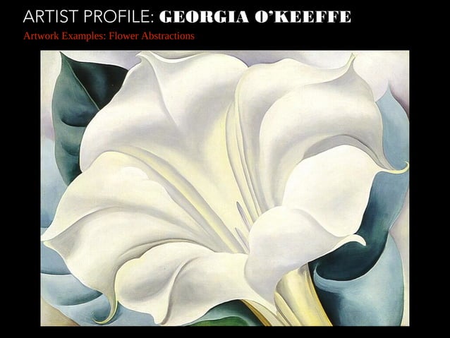 Art 2 abstracting nature and georgia o'keefe | PPT