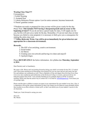 Art2 syllabus 2014 | PDF