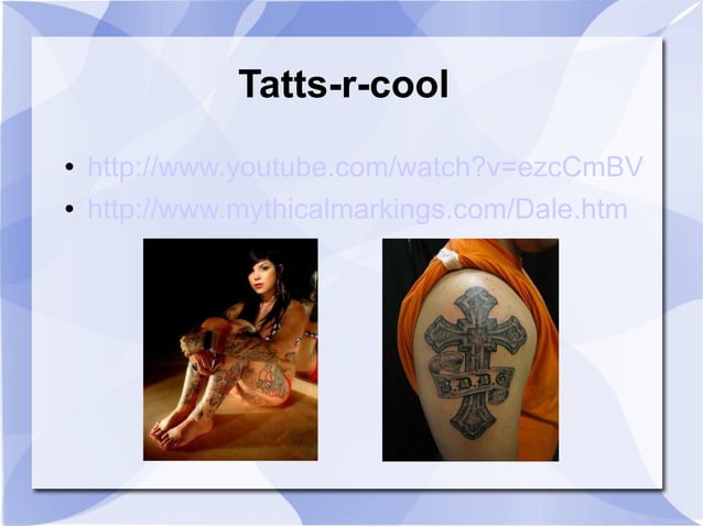 Art 3240 french ppt tattoos for windows 1997 | PPT