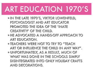 Art 326 Art Education Timeline | KEY