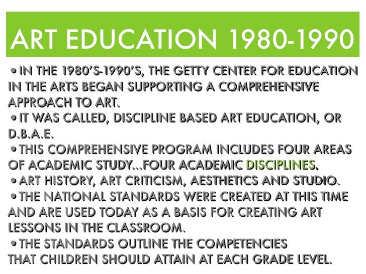 Art 326 Art Education Timeline art-326-art-education-timeline