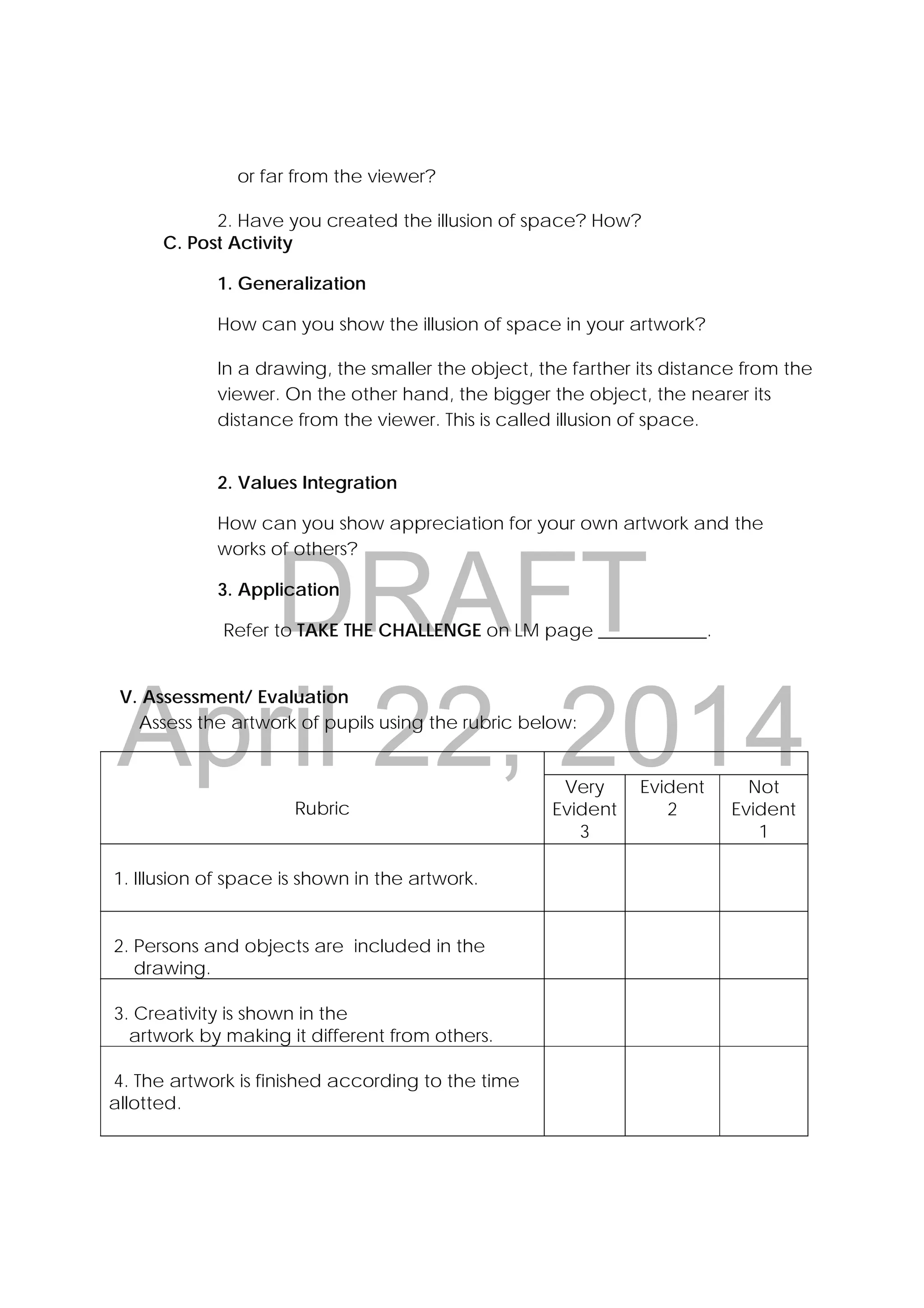 Grade 3 Arts Teachers Guide | PDF
