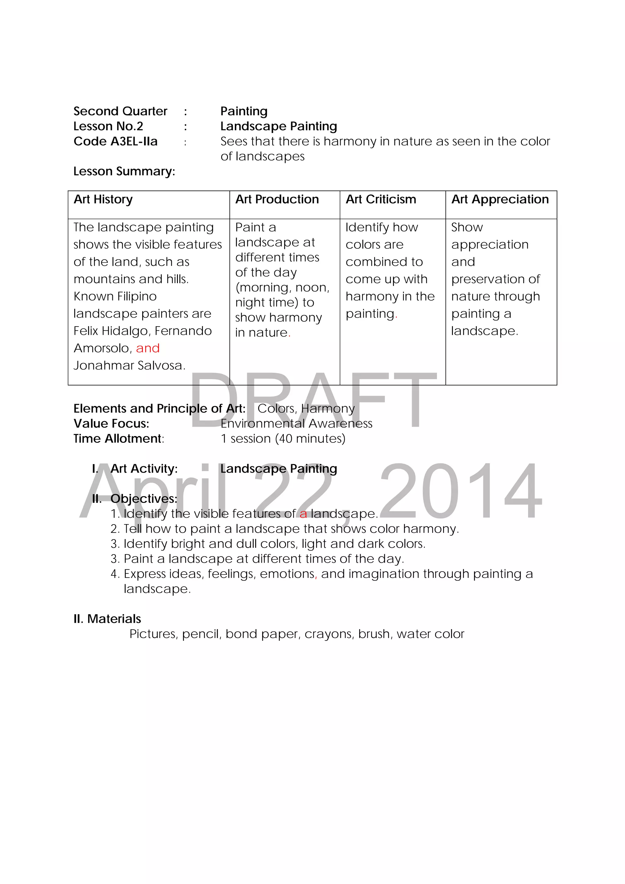 Grade 3 Arts Teachers Guide | PDF