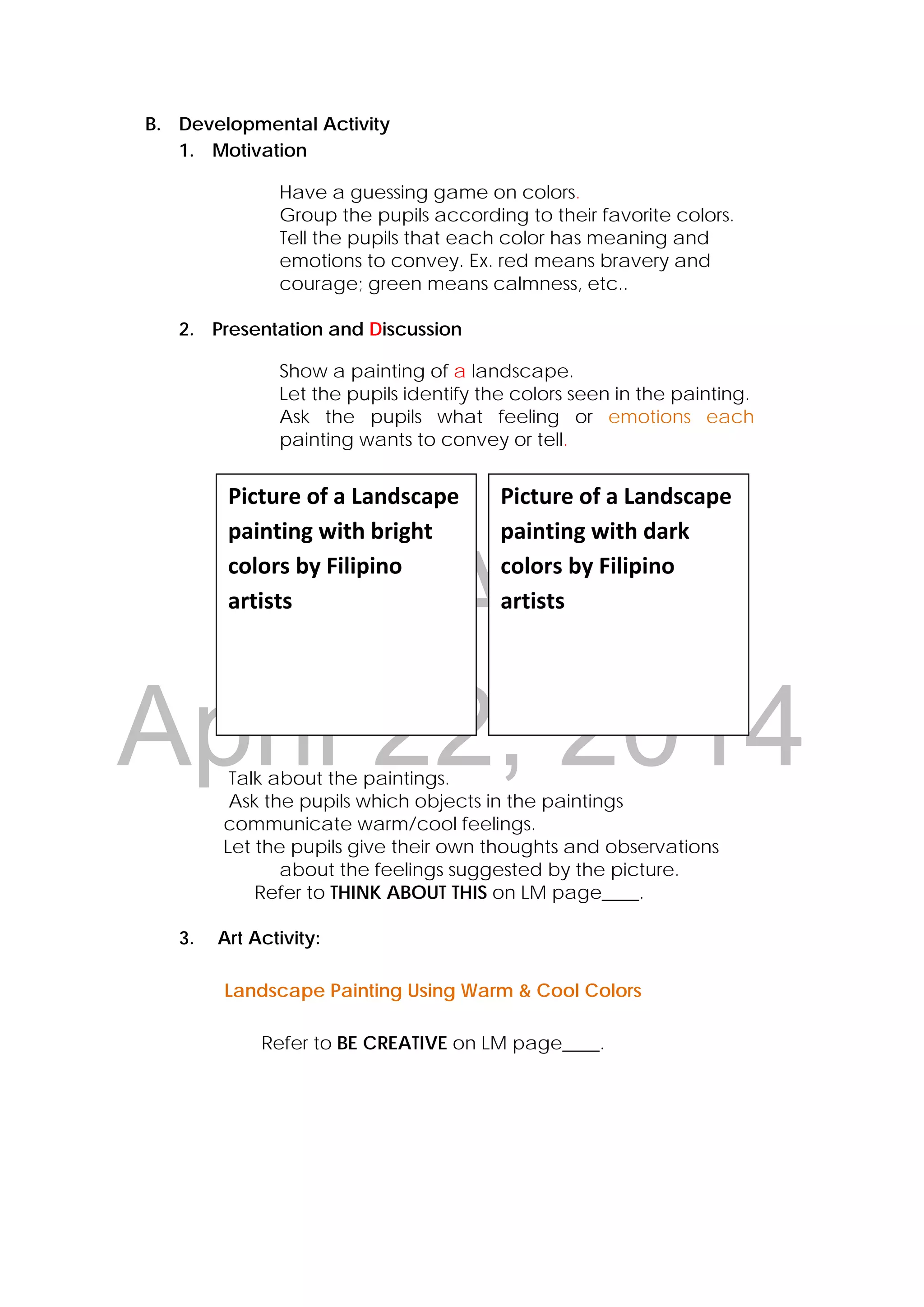 Grade 3 Arts Teachers Guide | PDF