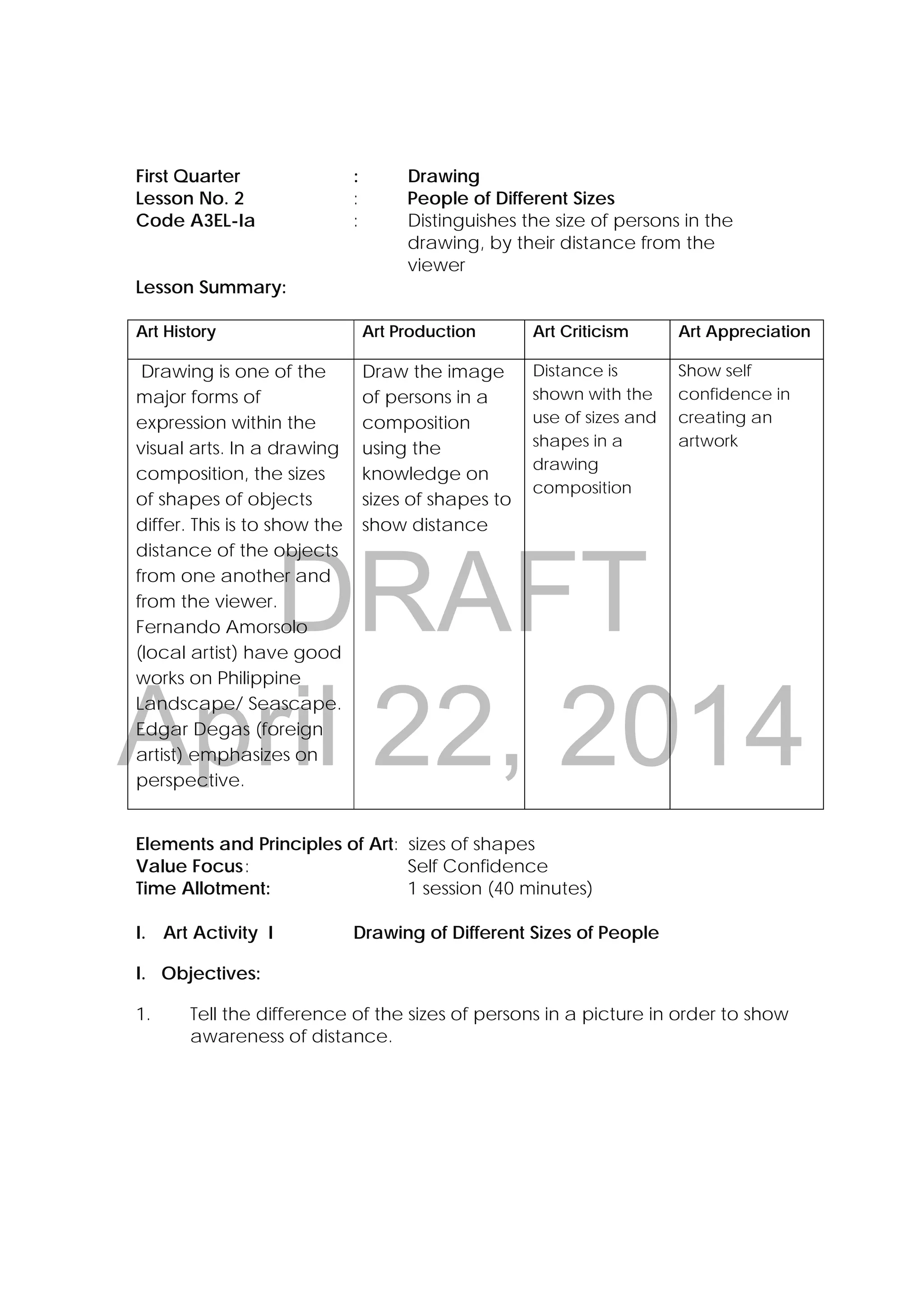 Grade 3 Arts Teachers Guide | PDF