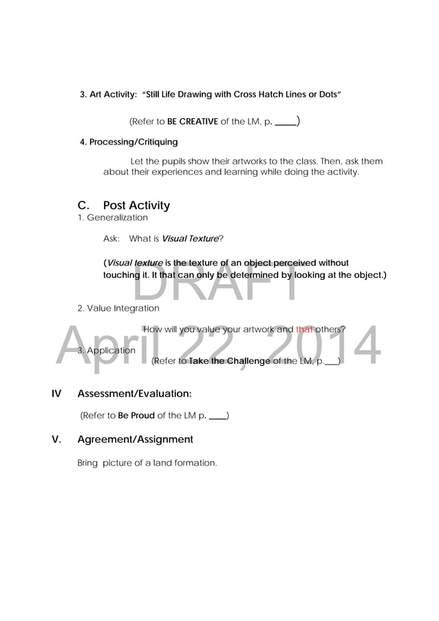 Grade 3 Arts Teachers Guide | PDF