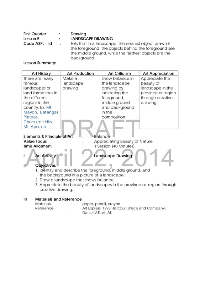 Grade 3 Arts Teachers Guide | PDF