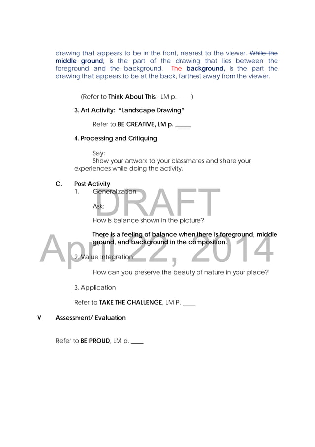 Grade 3 Arts Teachers Guide | PDF