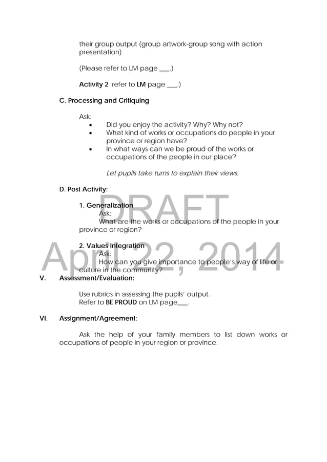 Grade 3 Arts Teachers Guide | PDF