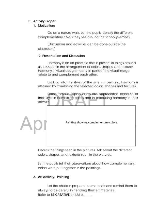 Grade 3 Arts Teachers Guide | PDF