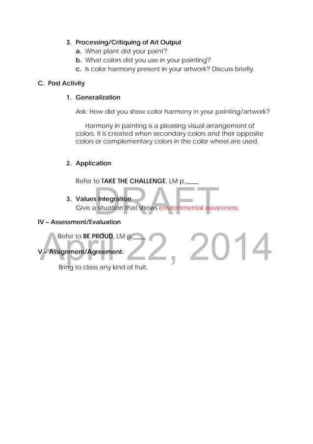 Grade 3 Arts Teachers Guide | PDF