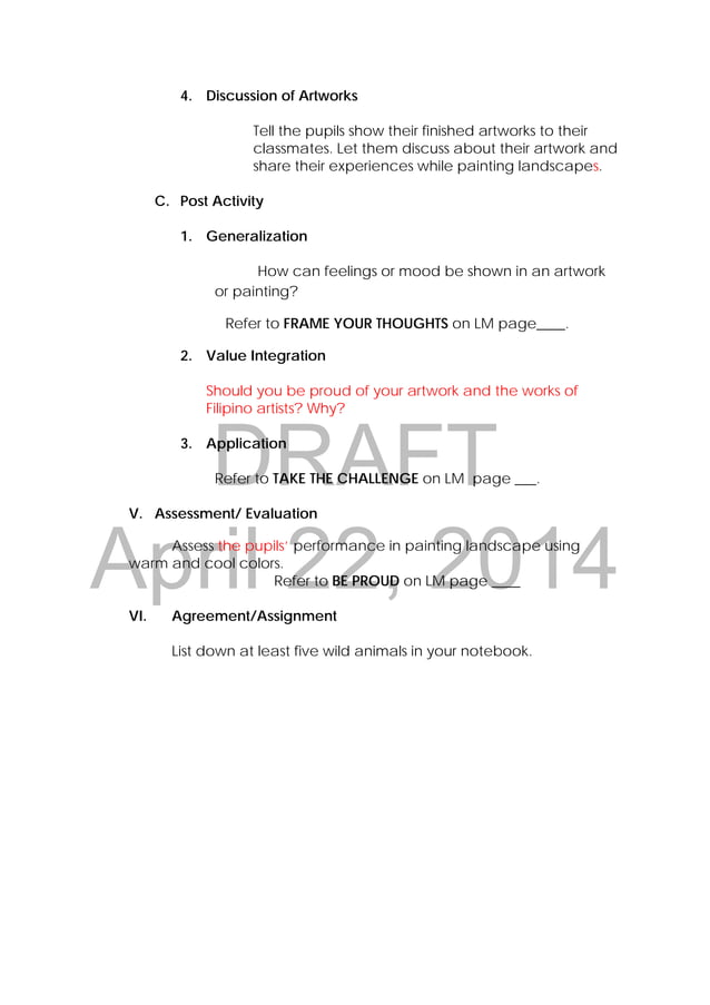 Grade 3 Arts Teachers Guide | PDF