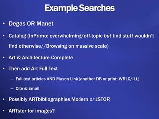 Art History Research Methodologies | PPT