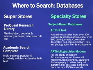 Art History Research Methodologies | PPT