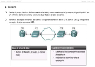 Acceso a la WAN: 2. Protocolo PPP | PPTX