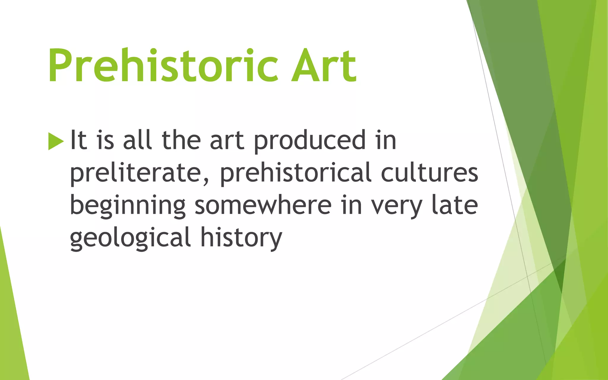 Art 9 Lesson no. 1: Prehistoric Art | PPTX