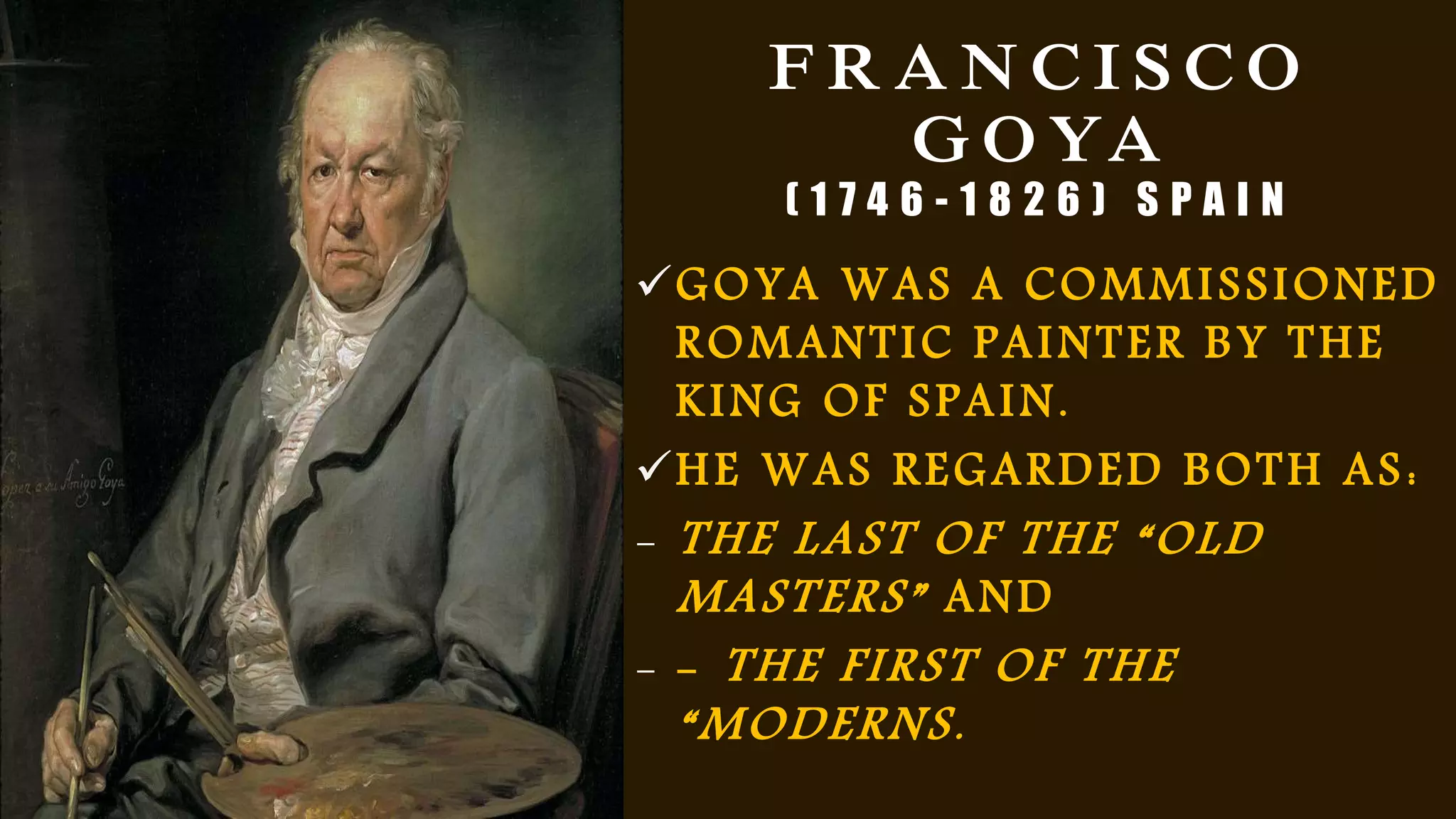 Arts of the Romantic Period 1800-1810) (Goya, Delacroix, Gericault) For ...