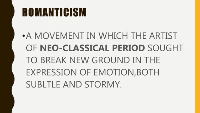 Arts of the Romantic Period 1800-1810) (Goya, Delacroix, Gericault) For ...