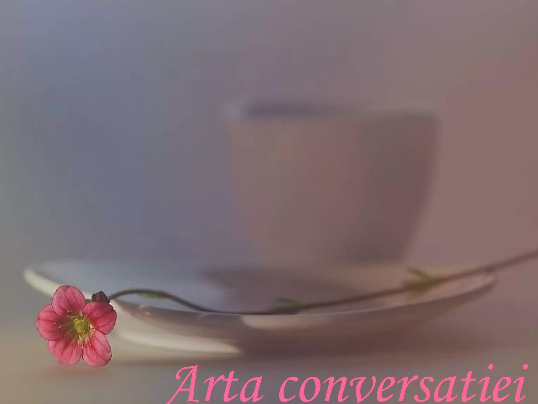 Arta conversatiei - Ileana Vulpescu | PPT