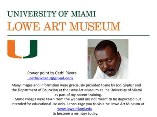 ARTalk Tuesday Jacob Lawrence | PPT