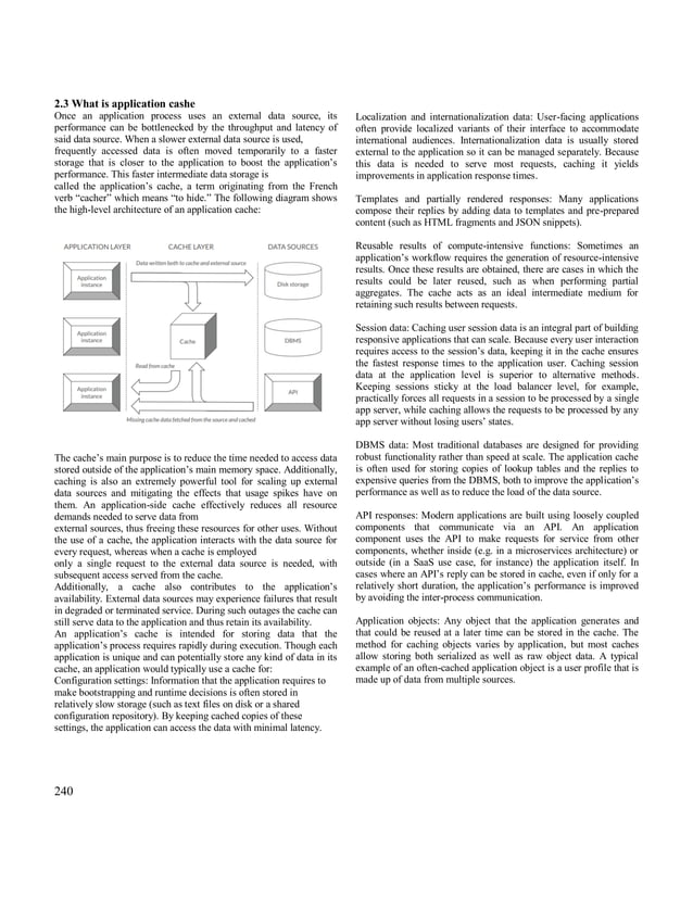 Redis Cashe is an open-source distributed in-memory data store. | PDF