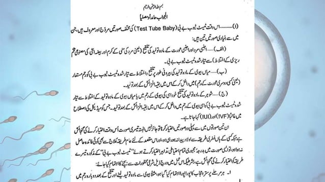 The Assisted Reproductive Techniques - ART (IVF, IUI, ZIFT, GIFT, ICSI ...