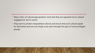 Art and Appropriation | PPTX