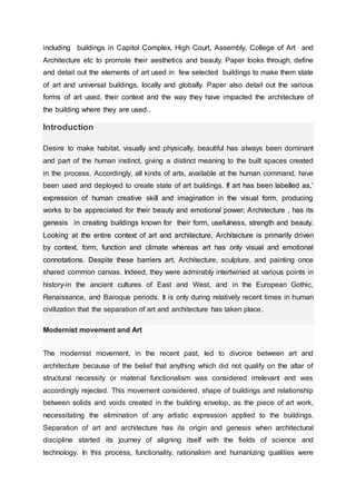 Art and architecture | DOCX