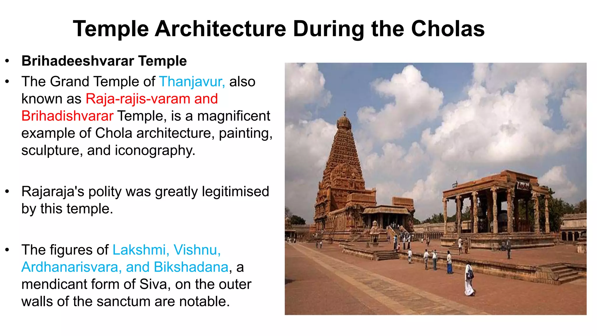 ART AND ARCHITECTURE OF CHOLAS. BY PARISA PARIHAR | PPTX