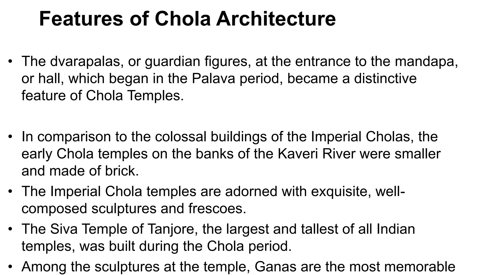 ART AND ARCHITECTURE OF CHOLAS. BY PARISA PARIHAR | PPTX