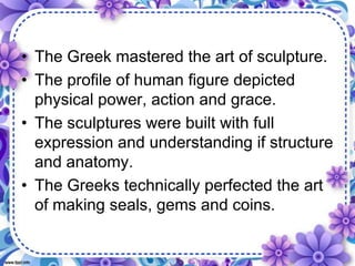 Art and culture of greece | PPT