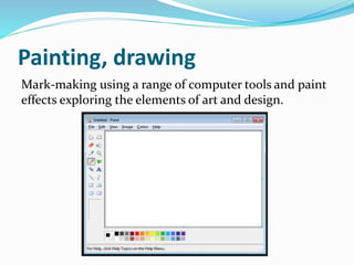 Art and design in ict | PPTX