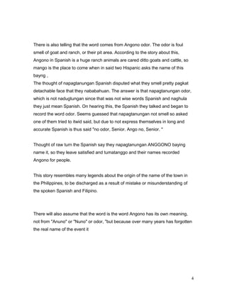 Art and development of the town of angono | DOC